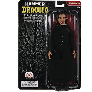 Mego Horror Hammer Dracula 8" Action Figure Multicolor