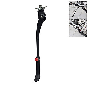 Free-fly Bike Kickstand,Bicycle Aluminum Alloy Kickstand Adjustable for 24-29 Inch Bicycles