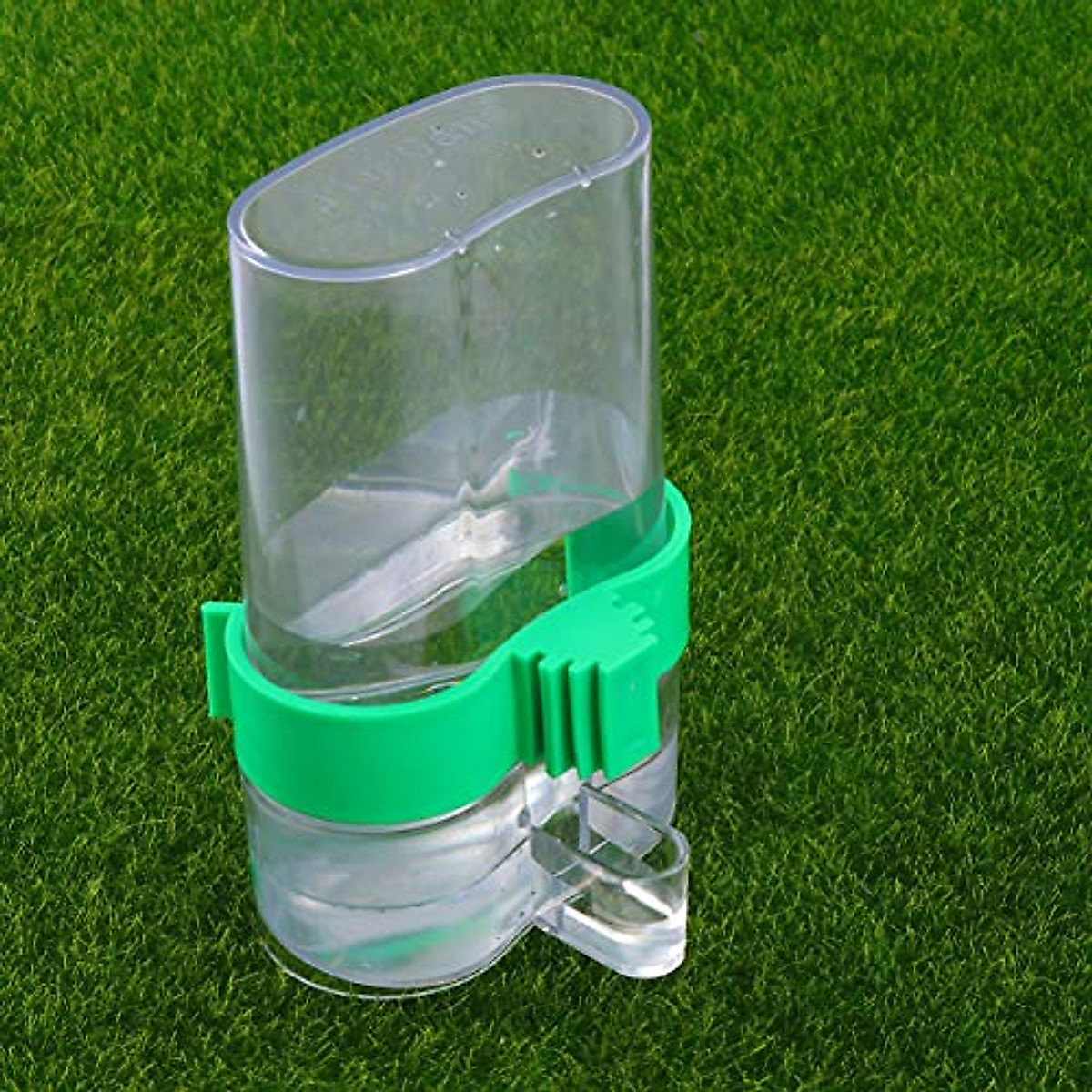 POPETPOP Water Feeders for Birds - 2 Pack Bird Water Dispenser, Automatic Bird Feeder for Parrot Parakeet Cockatiel