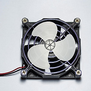 DOITOOL Universal Plastic 3 Leaves Fan Blade Set 16 Inch Replacement Fan Blades with Nut Cover Electric Fan Leaves for Table Standing Pedestal Fan