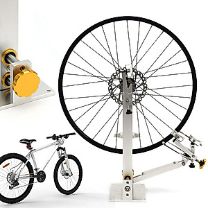 DYRABREST Bicycle Wheel Truing Stand Bike Hub Maintenance Repair Tool Kit,Home DIY Bike Hub Maintenance Wheel Trimming Repair Tool Kit Fits 10"-29" Wheels