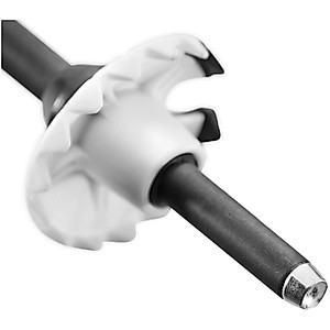 LEKI Bold Lite S Ski Pole Pair - Black/Red 120