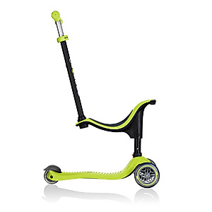 Globber Go Up Sporty | 3-In-1 Kick Scooter For Toddlers & Kids | Ride-On Walking Bike For Toddlers To Kids Push 3-Wheel Scooter For Kids (Aged 3+) | Outdoor Toys For Boys & Girls | Toddler & Kid Gifts