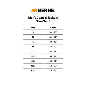 Berne Men's Echo One One Concealed Carry Jacket, Medium Regular, Bark