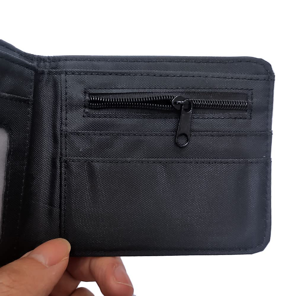 JCvCX Green Pattern PU Leather Short Wallet Bifold Cash Purse Card Hold