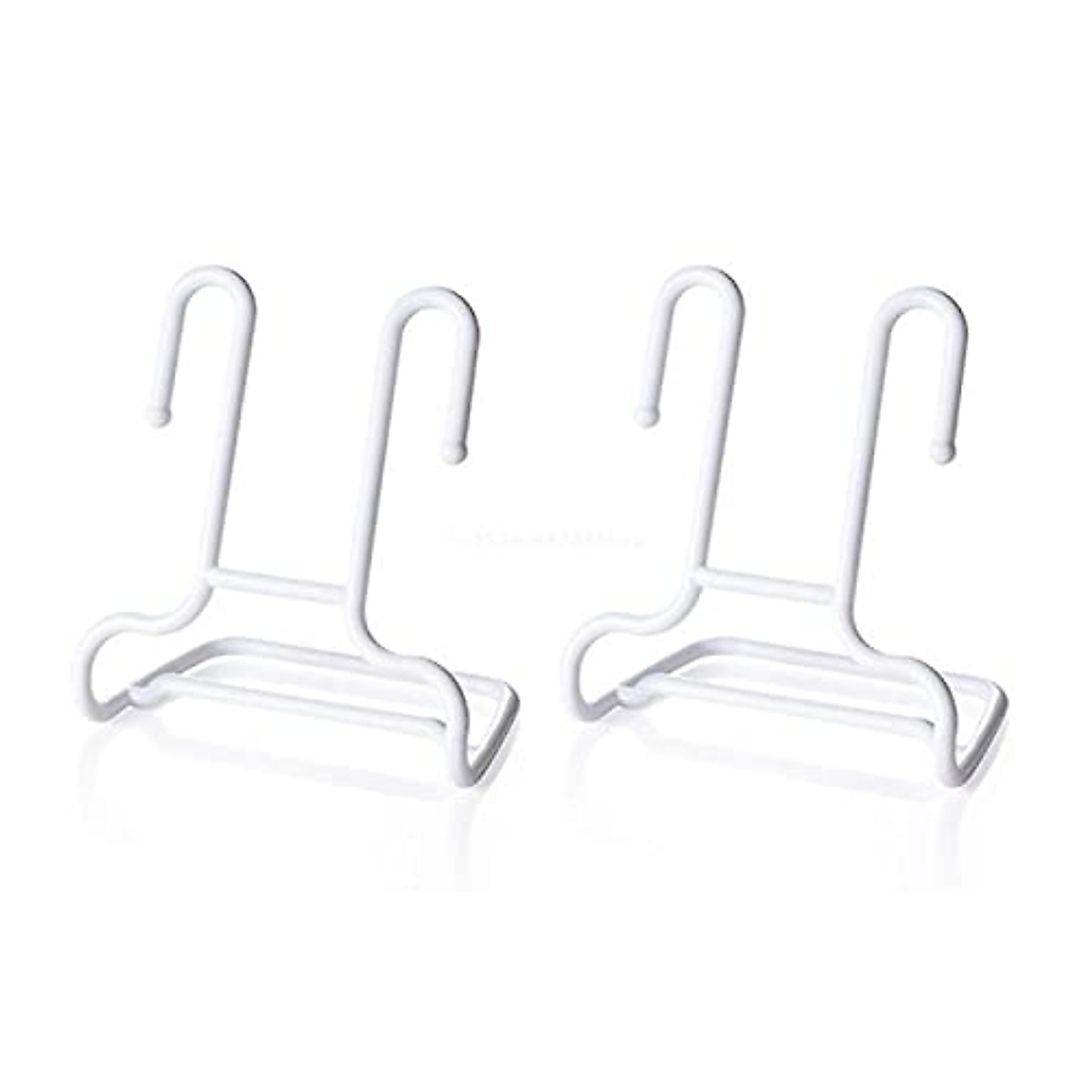 KNFUT Shoe Slots, 2PCS/Set Multi-Function Shoe Shelf Organizer Creative Shoes Drying Rack Stand Hanger Dropship (Color : Pink Color)