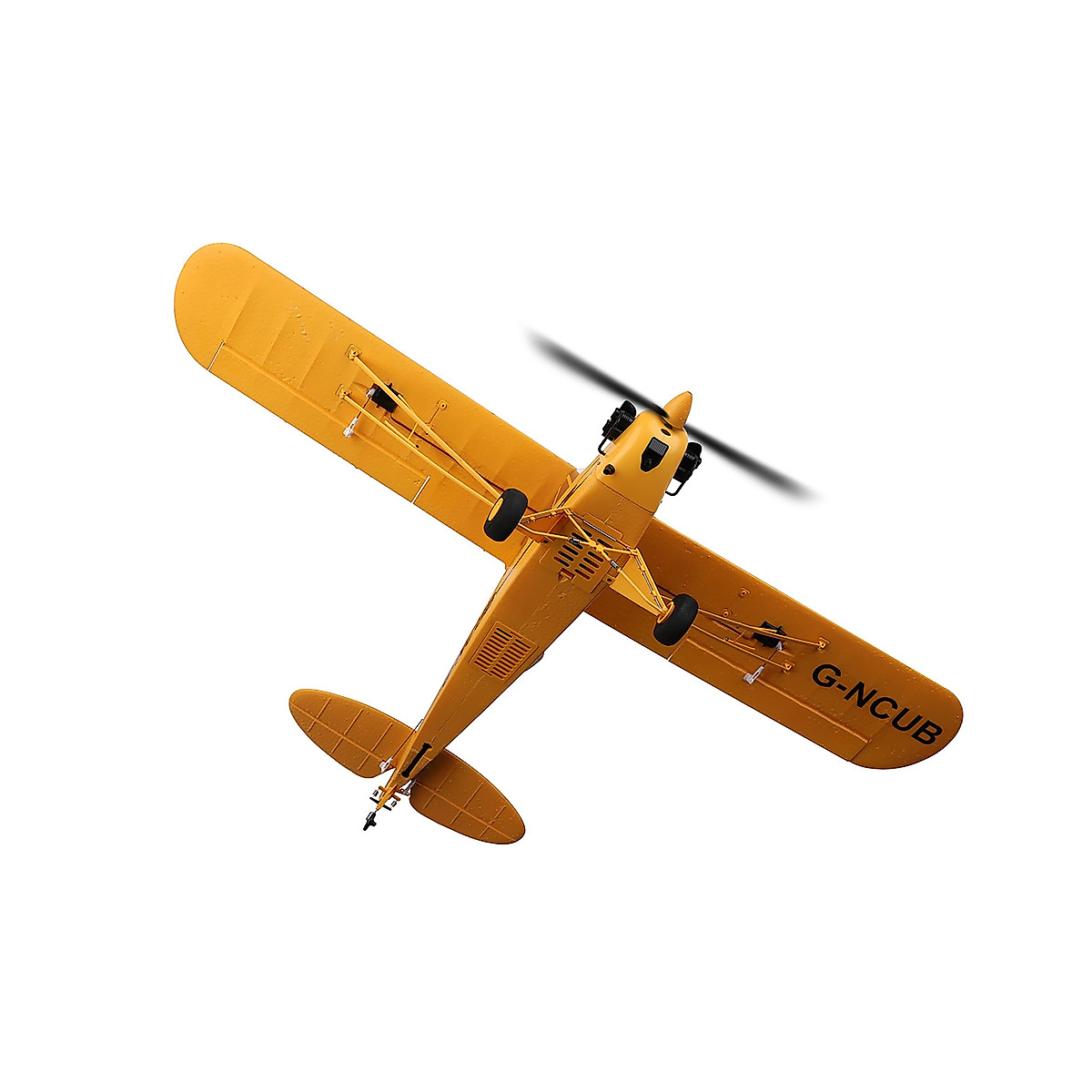 Ssccgym XK A160 RTF Large 25.6-Inch Brushless RC Plane 2.4GHZ 6-AXIS Gyro Remote Control Airplane J3 5CH EPP Foam World War II Aircraft Model Smart-Fly with Double-Batteries