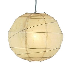 Adesso 4162-12 Orb Large Pendant Light, 24 in, 100W Incandescent/26W CFL, Antique Bronze Finish, Hanging Lights, Cream