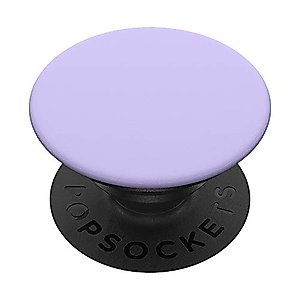 Soft Pale Lavender Purple Plain Solid Designer Matte Color PopSockets PopGrip: Swappable Grip for Phones & Tablets