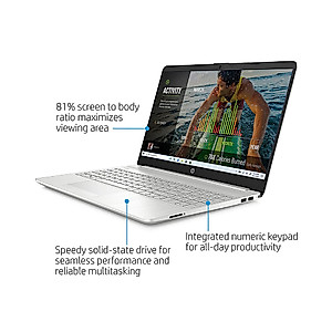 HP 2022 15.6 FHD Laptop Computer, 11th Gen Intel Core i5 1135G7(Beats Intel i7 1065G7), 32GB RAM | 2TB SSD | Free 32GB USB Business Card