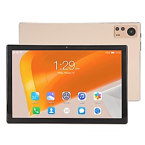 Gugxiom 10.1 Inch Android 12 Tablet, IPS HD Touchscreen Tablet, 5G WiFi Tablet, Octa Core Processor, 8GB RAM 256GB Rim, Dual Speakers, 7000mah Battery (US Plug)