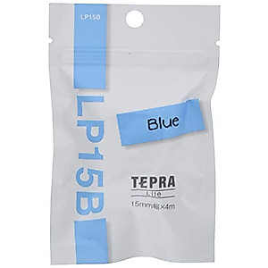 King Jim Tepra LP15B Lite Tape, Blue