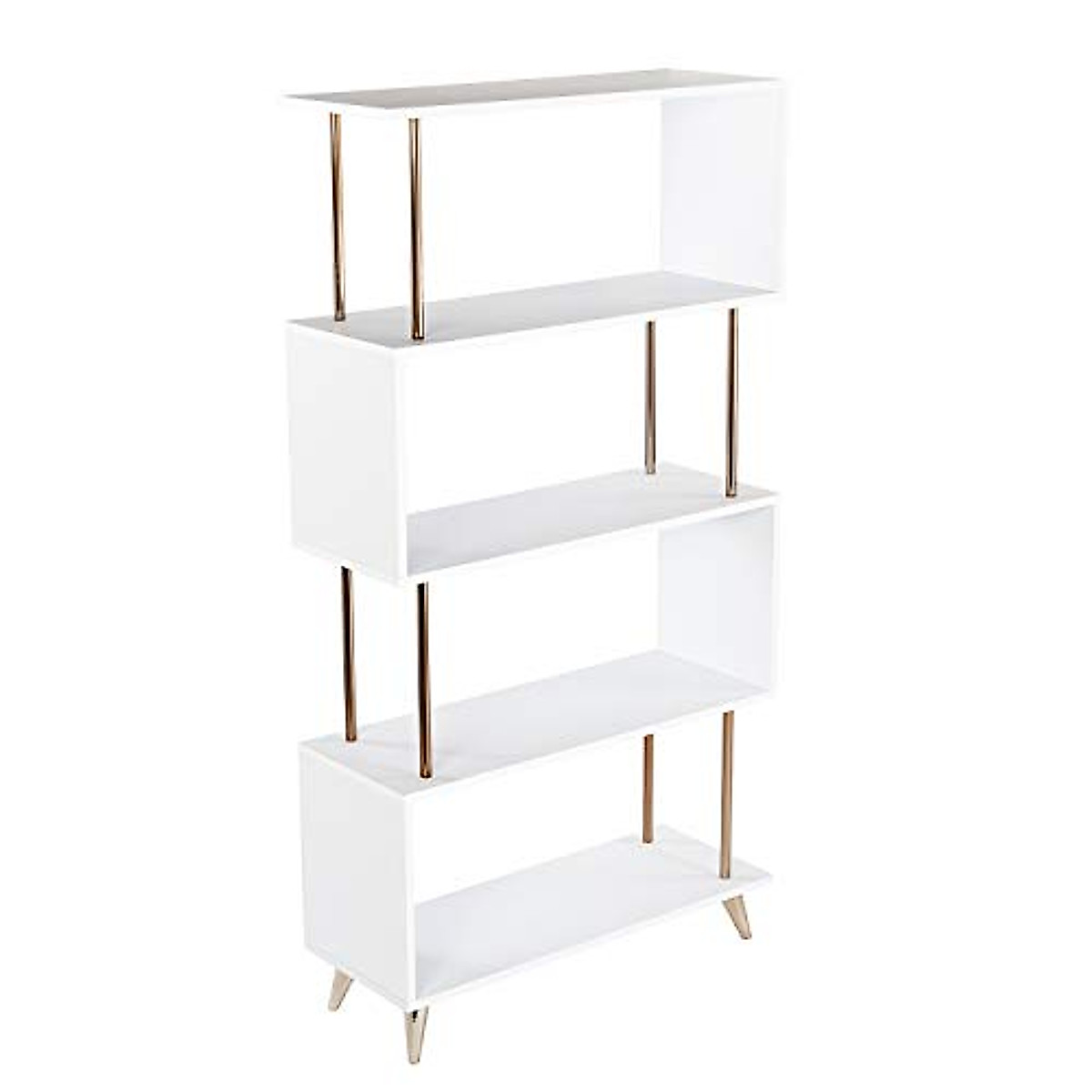 Southern Enterprises Beckerman Bookcase, Gold