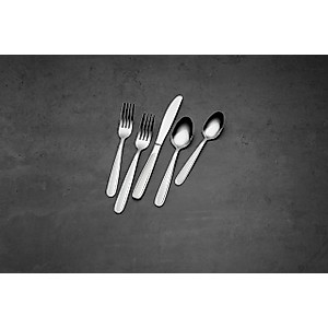 Oneida Fork Set (8pc) Jordan Pattern, Stainless Steel