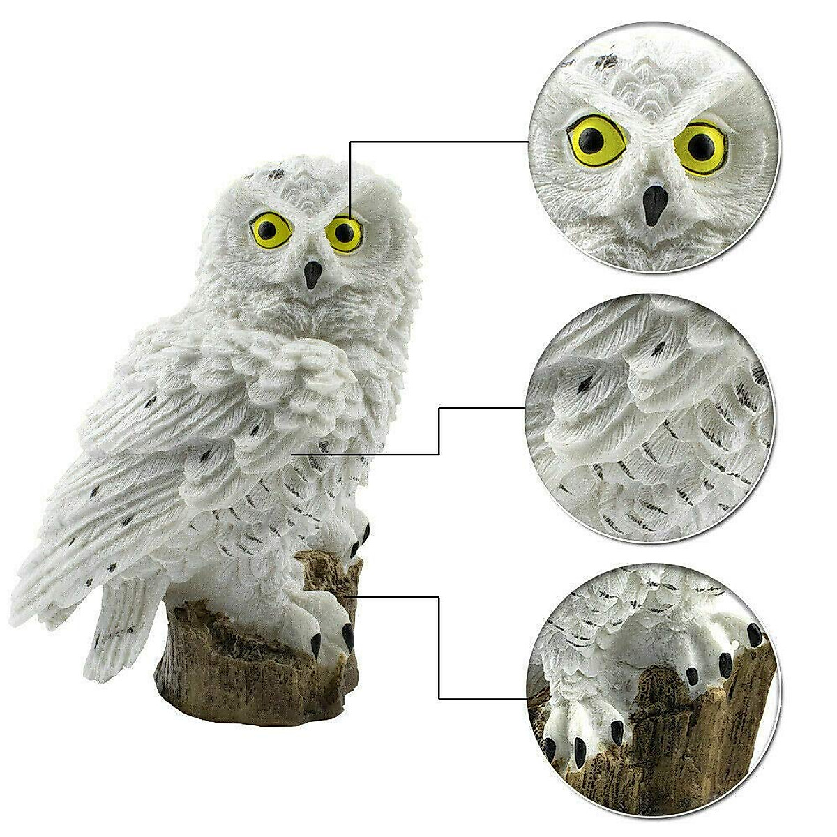 GUAGLL Owl Solar LED Lights,Garden Solar Lights Ground Light Outdoor Decorative with Garden Lawn Decorations Lamp