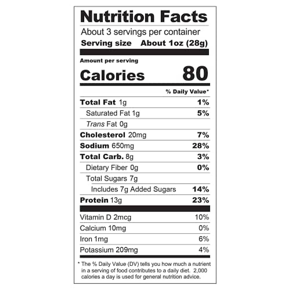 Chumlee's Awesome Beef Jerky, Handcrafted Meat Snack, High Protein, Jalapeno Garlic 3 oz Bag