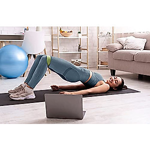 CHRLEISURE 3 Piece Butt Lifting Leggings for Women, Gym Workout Scrunch Butt Seamless Yoga Leggings (Black, DGray, Blue, M)-1