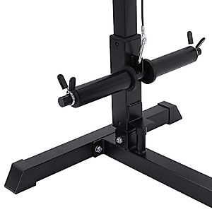 Debonla Body LAT Pull Down Machine Low Bar Cable Fitness Training Weigh Home Gym Sports Black Max 395lb