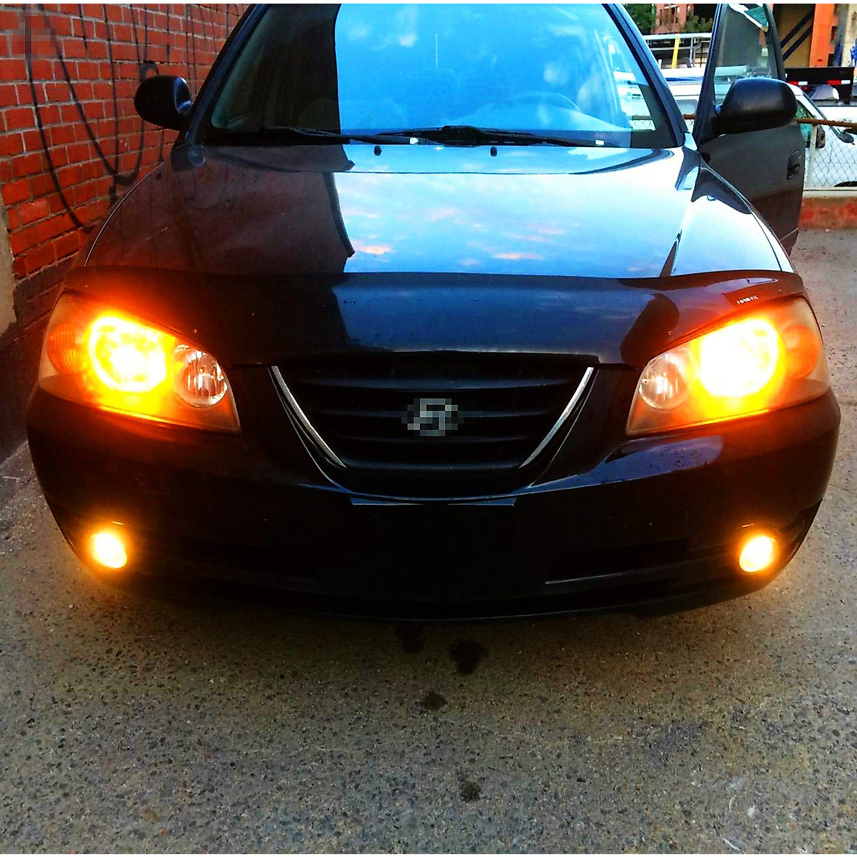 Alla Lighting 2800lm 3156 3157 LED Turn Signal Lights Bulbs, Amber Yellow T25 4157 5702 3457 AK 3757 NAK Blinker Lamps Replacement Xtreme Super Bright 12V 5730 33-SMD