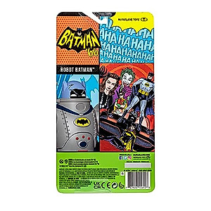 McFarlane Toys - DC Retro Robot Batman (Batman 66' Comic) 6in Action Figure