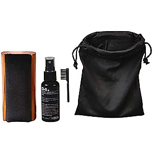 Discwasher Record Cleaner, Record Cleaner, Set of 4, Stylus Brush, Velvet Brush, Cleaning Liquid Pouch