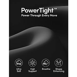 IUGA Compression Leggings for Women Tummy Control No Front Seam Leggings with Pockets High Waisted Workout Yoga Pants Black