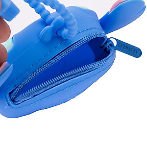 Cute Coin Purse Small Wallet for Women Silicone Coin Pouch Zipper Coin Change Purse, Coin Pouch for Backpack Decoration