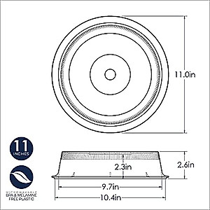 Nordic Ware Microwave 2-Sided Round Bacon and Meat Grill and 10-Inch Deluxe Microwave Plate Cover