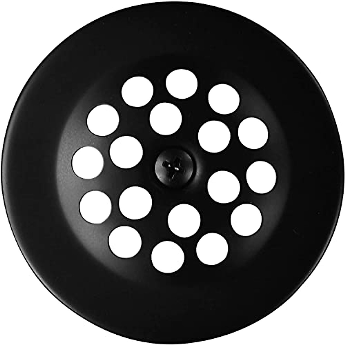 Westbrass 592144-62 Black 1-1/2" Tubular Trip Lever Bath Waste Drain Kit, Matte Black