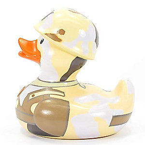 GI (Military) Rubber Duck by Bud Ducks | Elegant Gift Packaging - "Hut!,Hut!,Hut!" | Child Safe | Collectable
