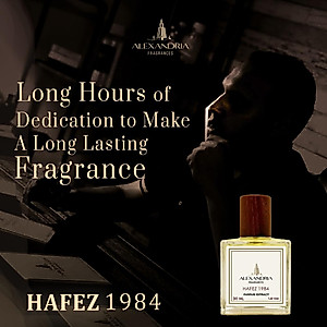Alexandria Fragrances Hafez 1984 Intense 30ML Extrait De Parfum, Long Lasting, Day or Night Time