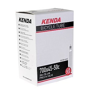 Kenda, Presta, Tube, Presta, Length: 48mm, 700C, 45-50C
