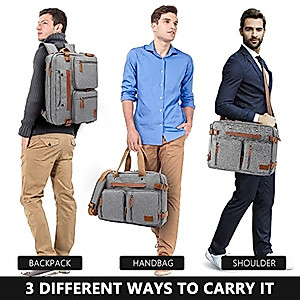 PETITE SIMONE 3 in 1 Computer Bag for Men, 17.3 Inch Laptop Backpack for Men & Women, Work Bag for Men, Work Briefcase, Laptop Bag