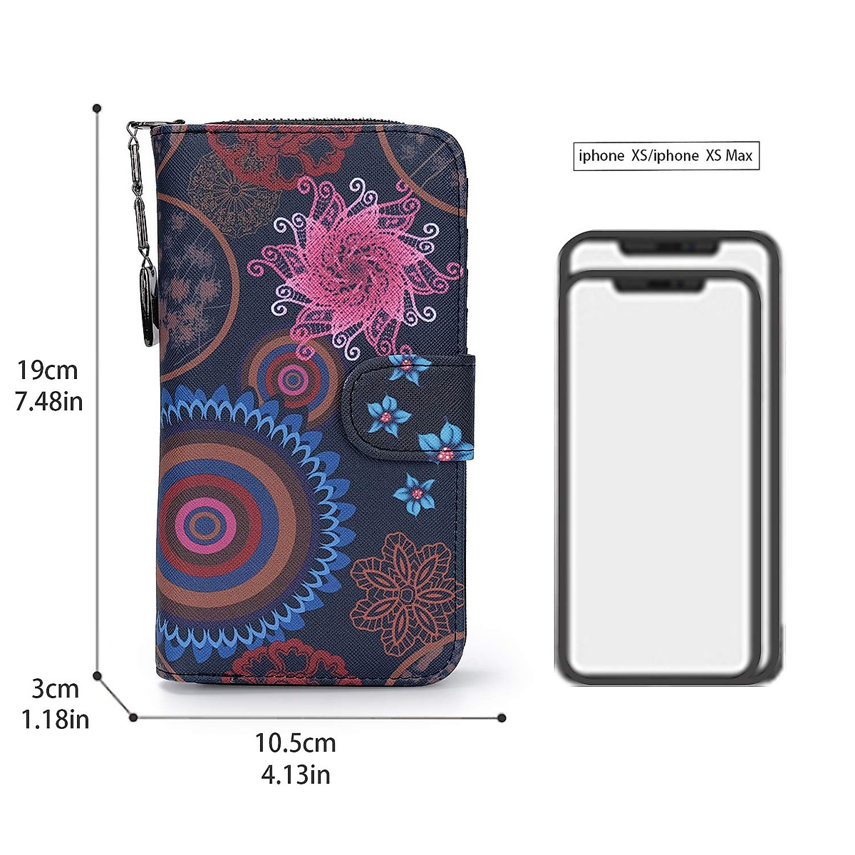 TAN.TOMI Womens Wallets, RFID Blocking Wallet for Women made of smooth and soft Vegan Leather, RFID Wallet Women