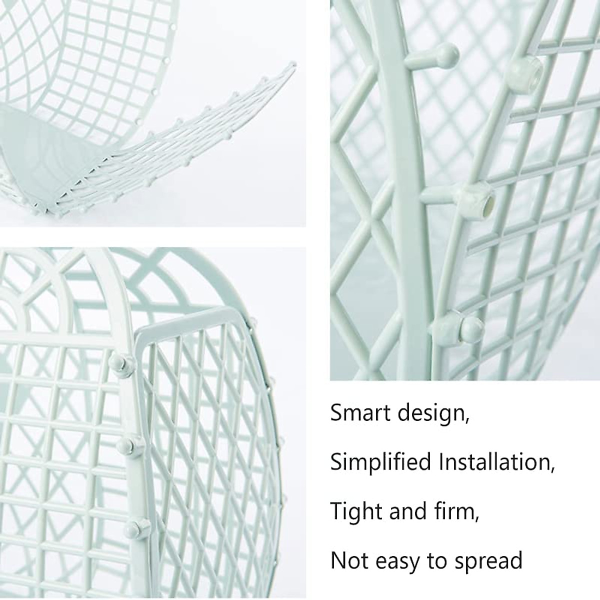 Piliwl Portable Shower Caddy Baskets with Handles,Portable shower caddy Tote,For Bathroom,Pantry,Kitchen,Dorm Room,Garage,Camp (Red)