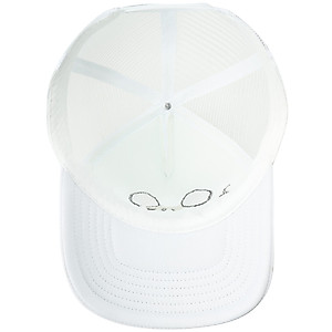 Disney Men?s Nightmare Before Christmas Hat ? Jack Skellington Baseball Cap, Dad Hat, Size One Size, Jack Skellington White