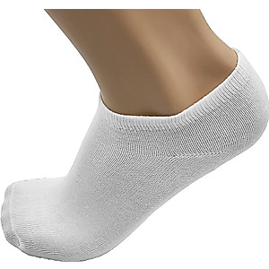 Winterlace 48 Pairs Thin Low Cut Ankle Socks for Men Comfortable Lightweight Breathable Bulk Pack