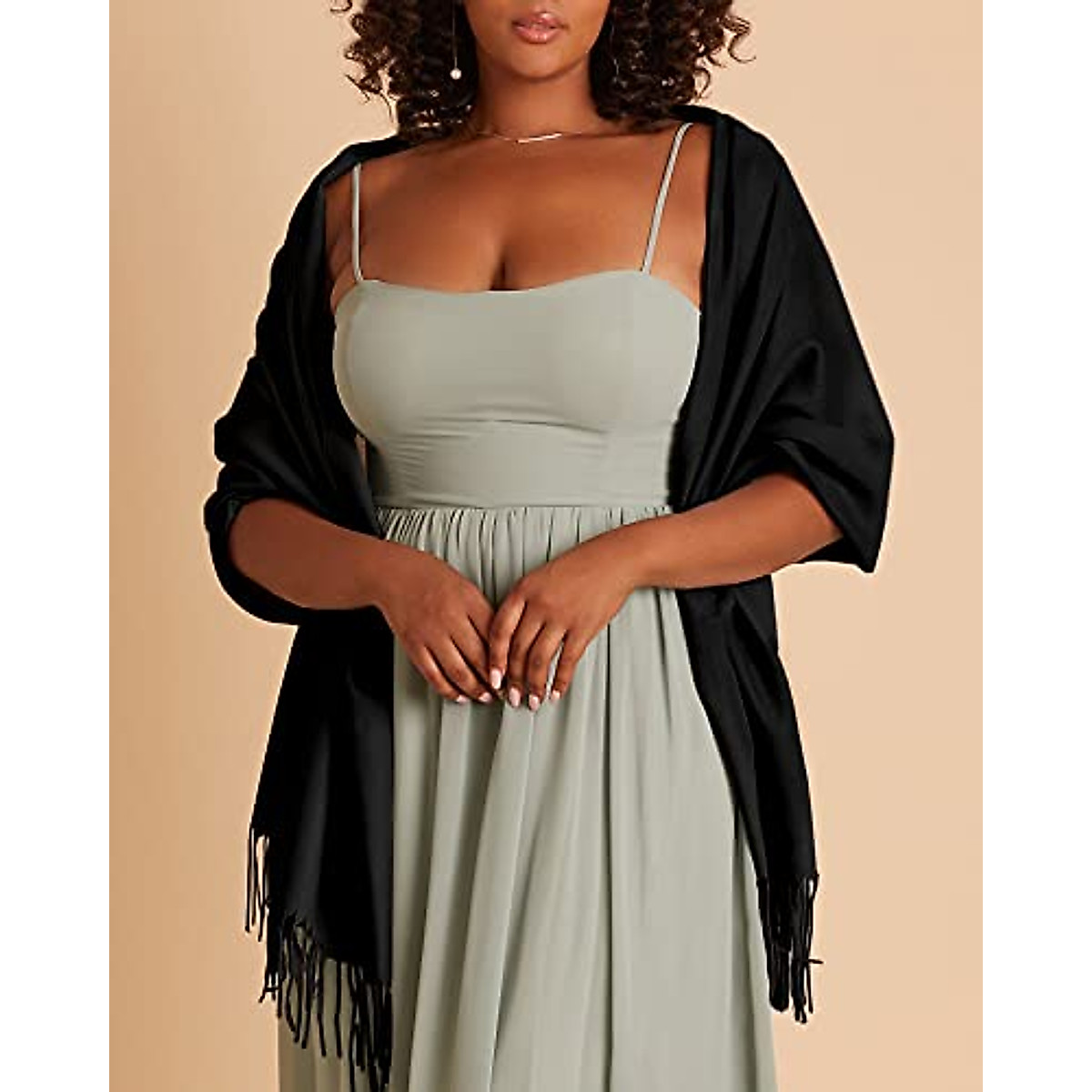 FURTALK Women's Pashmina Shawls and Wraps for Evening Dress Long Scarf Wedding Bride Bridesmaid Shawl Gifts