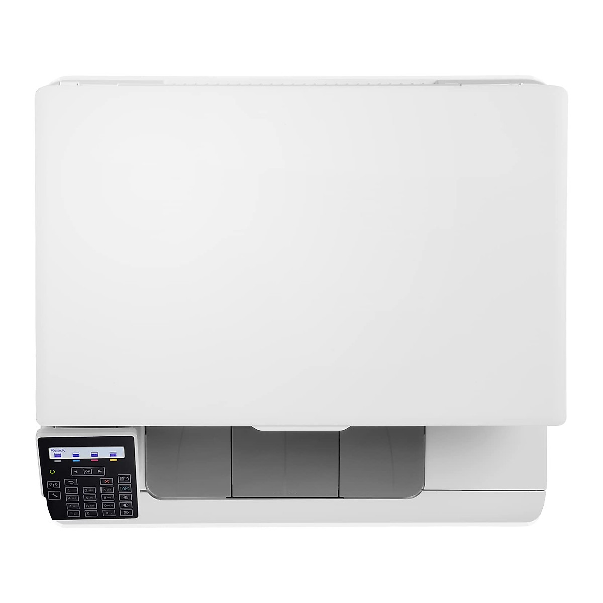 HP Laserjet Pro MFP M182nw Wireless All-in-One Laser Printer, Print Scan Copy Fax, 17ppm, 600x600DPI, 150-Sheet, 2-Line LCD with Numeric keypad, White, Durlyfish