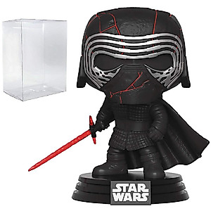 POP Star Wars: The Rise of Skywalker - Supreme Leader Kylo Ren Funko Vinyl Figure (Bundled with Compatible Box Protector Case), Multicolor, 3.75 inches
