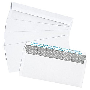 Mead Security Envelopes Self Seal #10 - Windowless Mailing Envelopes - 4 1/8 x 9.5'' - 500 Pack, (TRTAZ11A-102021-v1)