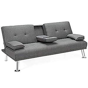 SDQF Sofa Bed, Light Grey Sofa Sofa Bed Sofas for Living Room Living Room Furniture Floor Sofa Furniture for Living Room Sofa Bed Couch Fold Out Couch Bed