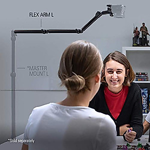 Elgato Flex Arm L, Premium 4-Section Articulated Arm for easy Mounting and Adjusting of Lights, Cameras, and Microphones, for Streaming, Videoconferencing, and Studios, requires Multi Mount Essential