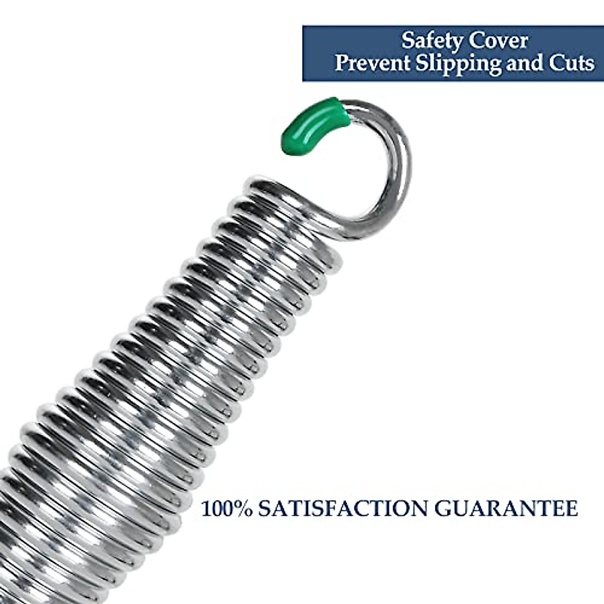 EXPERY 2 Pack Porch Swing Springs, Heavy Duty Hammock Hanging Chair Spring, Znic Plated Hanger Ceiling Mount Spring for Hanging Swing Bench, Hammock Chair, Punching Bag, Yoga Sling