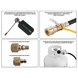 Front Runner 2 Cook 3 Pro Deluxe Portable Gas Grill, Propane Burner for Outdoor Cooking and Other External Activities - 3 Piece Outdoor Grill by CADAC