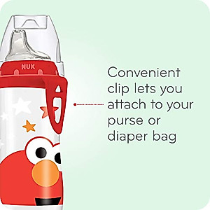 NUK Sesame Street Active Cup, 10 Oz 1 Count (Pack of 1)