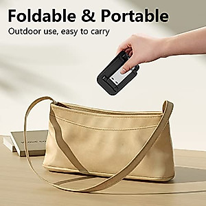 Rayboen 2 Pack Phone Stand for Desk, Portable Cell Phone Holder, Fordable Desktop Phone Cradle Dock for Office Height Angle Adjustable Compatible with All Mobile Phones