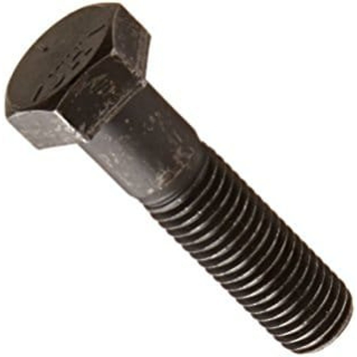 Newport Fasteners 1 inch x 4-1/2 inch Hex Cap Screw Grade 5 Plain Steel (Quantity: 30 pcs) 1-8 x 4 1/2 Hex Bolt/Coarse Thread/Partially Threaded 2.25 inches of Thread