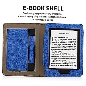 Abaodam Auto Wake Case Tablet case ereaders e- Reader ebook Reader case auto Wake auto Wake Protective e-Reader e- Protective Electronic Protective case Leather case Reader Tablet