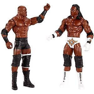 ​WWE Bobby Lashley vs King Booker Championship Showdown 2 Pack 6 in Action Figures Friday Night Smackdown Battle Pack for Ages 6 Years Old and Up​